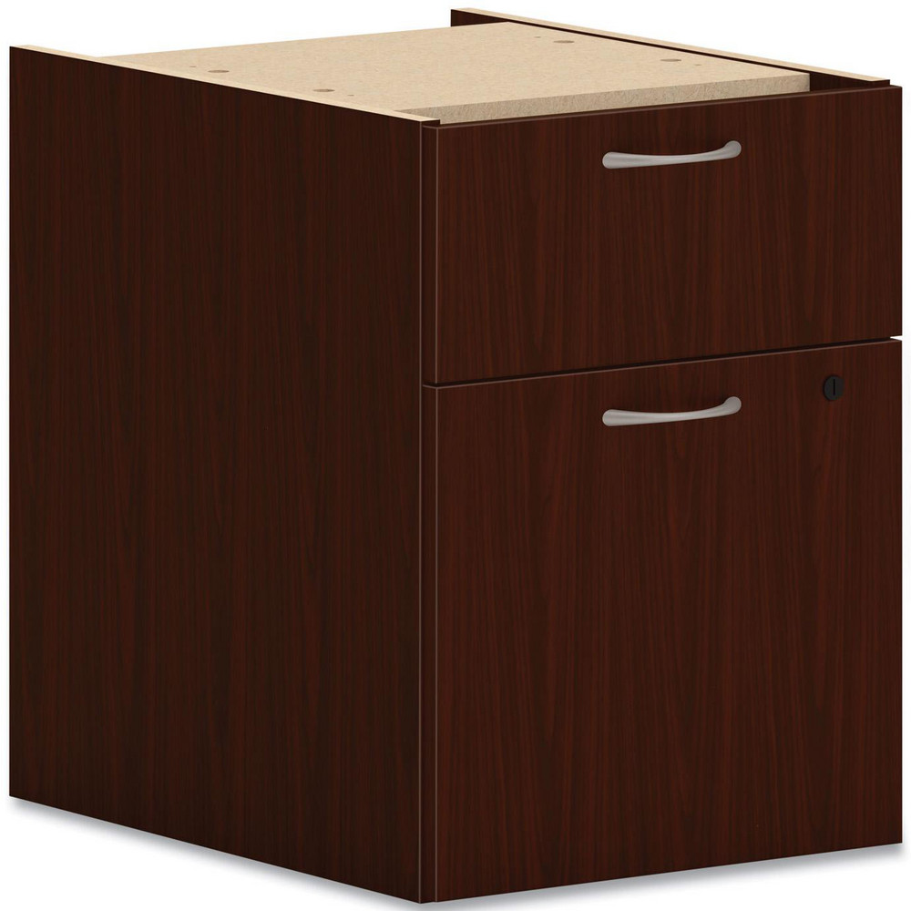 Hon - Vertical File Cabinet: 2.000 Drawer, Woodgrain Laminate, Mahogany ...