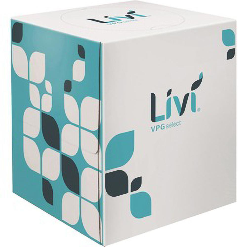 Livi - Facial Tissue: Container Type: Cube Box; Recycled Fiber: No ...