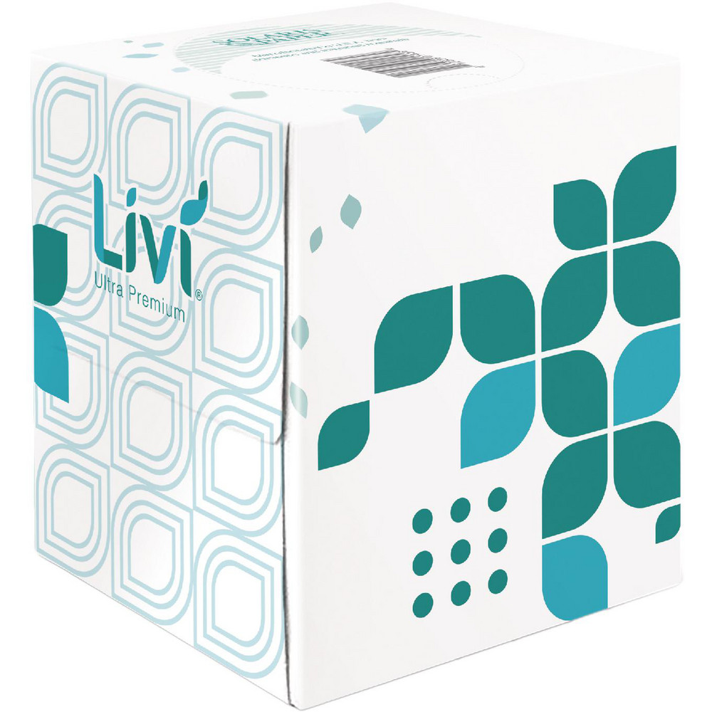 Livi - Facial Tissue: Cube Box, No, 1920, White | MSC Direct