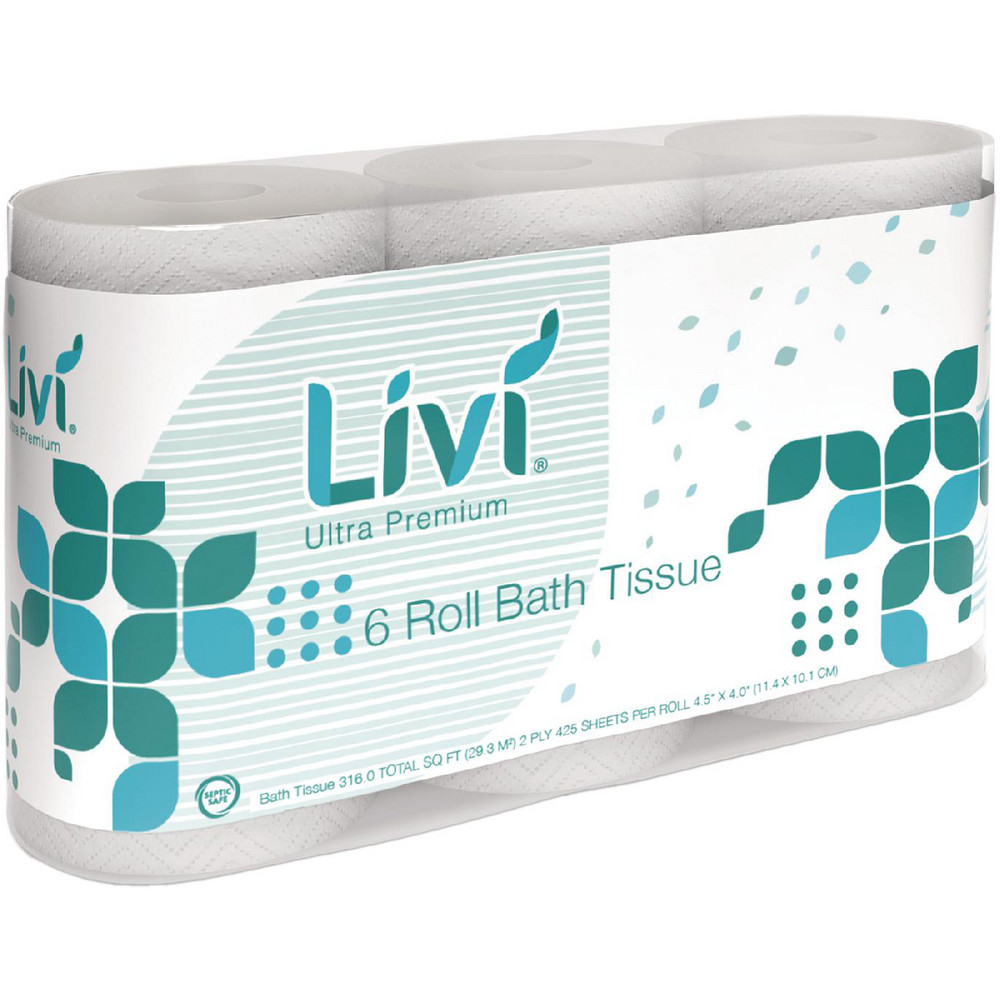 Livi - Toilet Tissue: Form: Standard Roll; Type: Regular Roll Bath ...