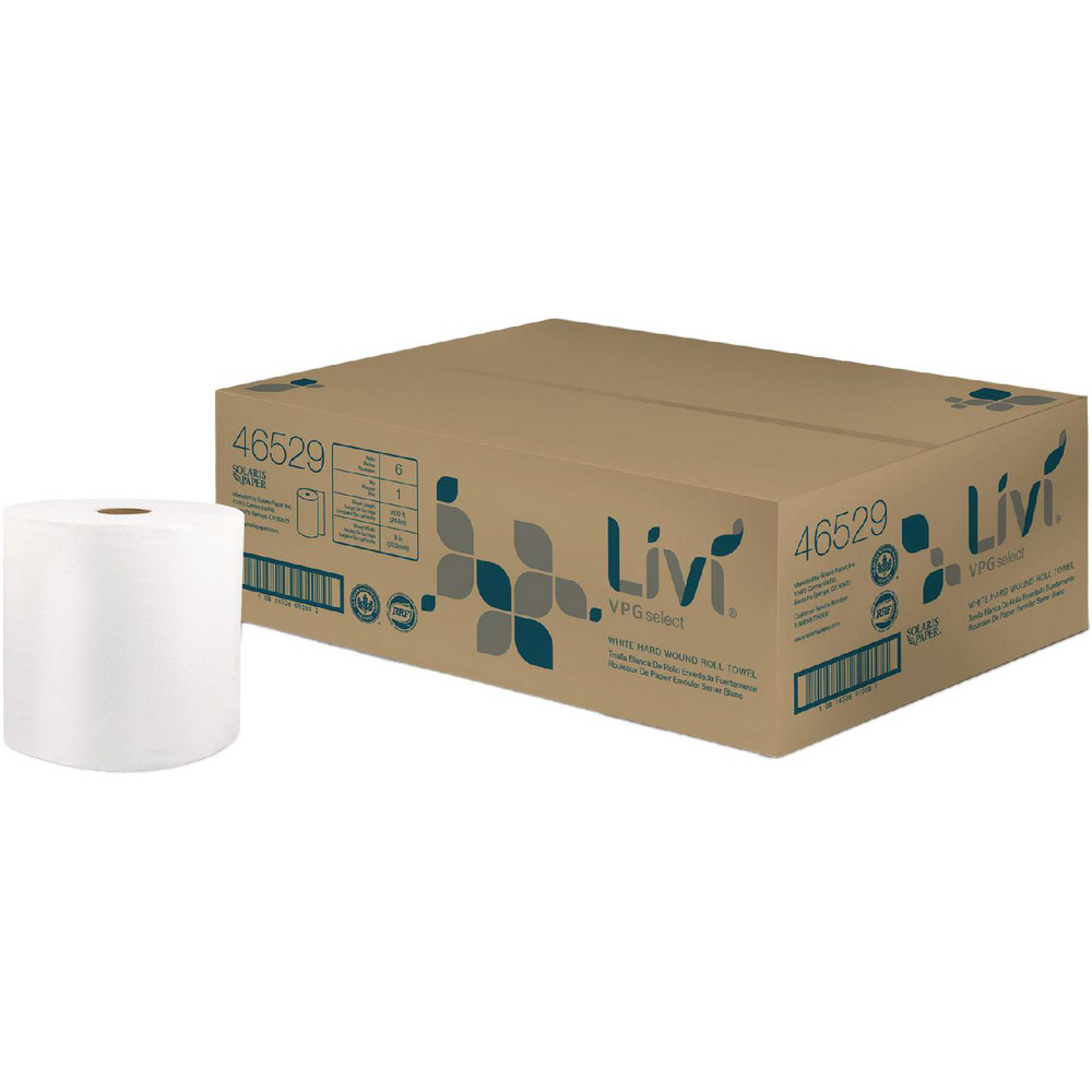 Livi - Paper Towels: Hard Roll, 1 Rolls per Case, Roll, 1.000 Ply ...