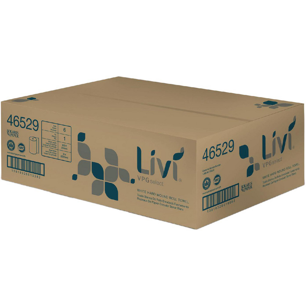 Livi - Paper Towels: Hard Roll, 1 Rolls per Case, Roll, 1.000 Ply ...