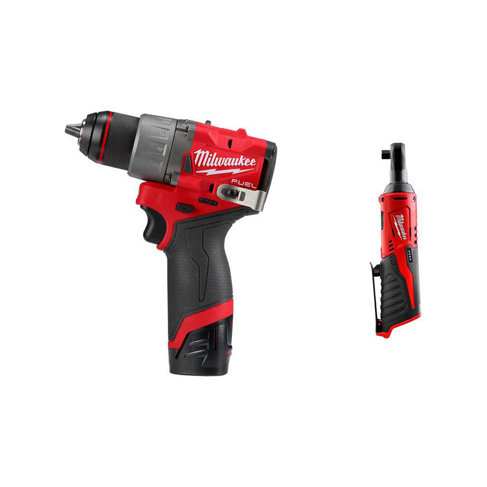 Milwaukee Tool - Cordless Drill: 12.00 V, 1/2" Chuck | MSC Direct
