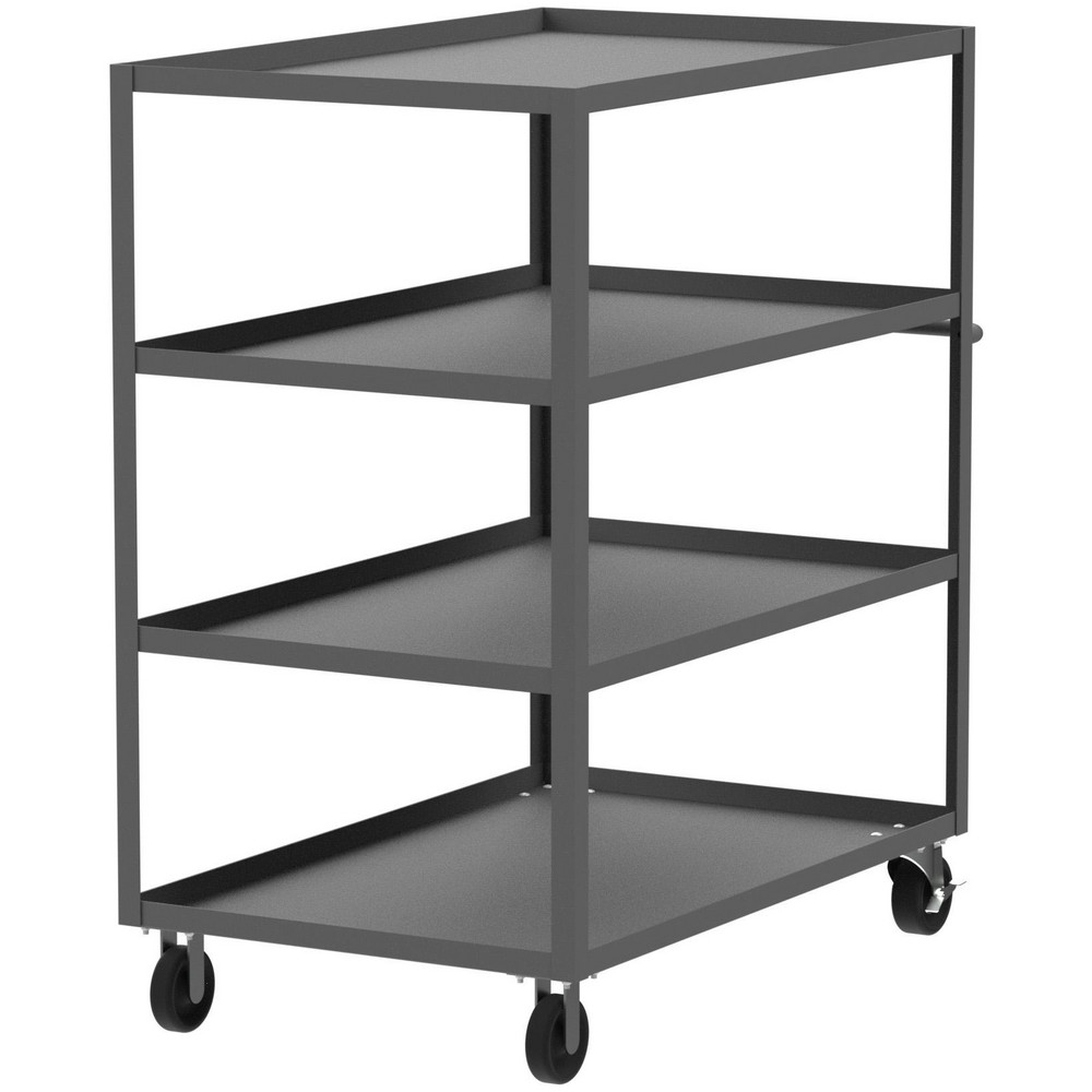 Valley Craft - Shelf Utility Cart: 53" Long, 30" Wide, Steel, 3600 lb ...