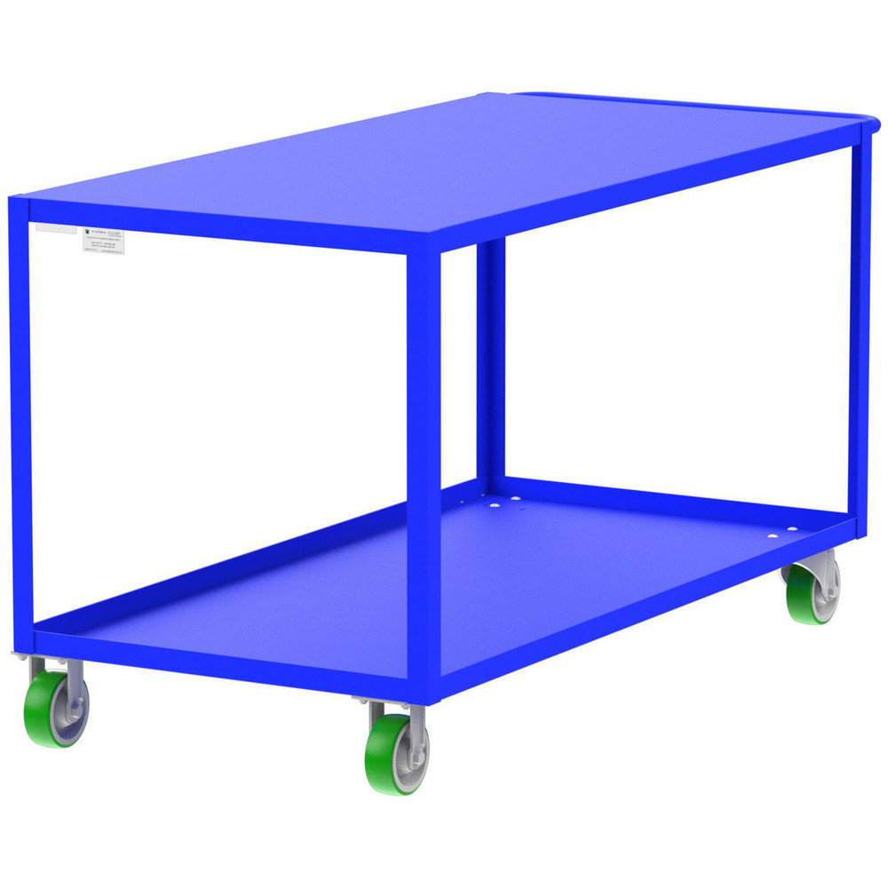 Valley Craft - Shelf Utility Cart: 65" Long, 30" Wide, Steel, 2000 lb ...