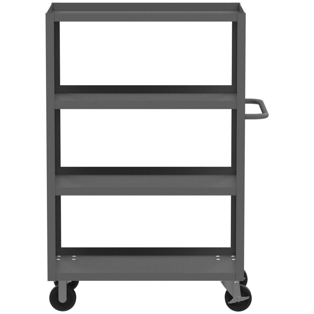 Valley Craft - Shelf Utility Cart: 41" Long, 24" Wide, Steel, 3600 lb ...
