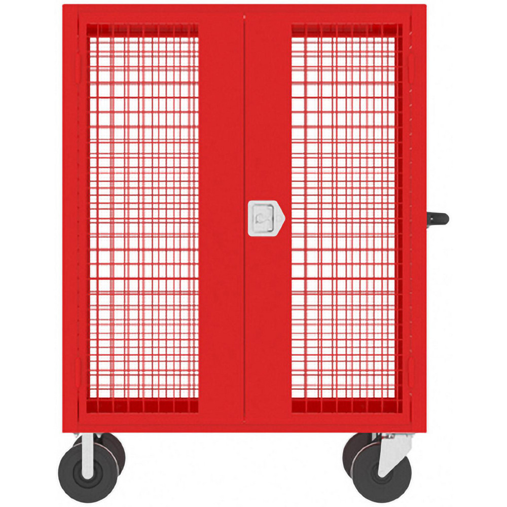 Valley Craft - Security Utility Cart: 60" Long, 30" Wide, Steel, 2000 ...