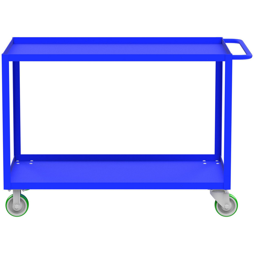 Valley Craft - Shelf Utility Cart: 53" Long, 30" Wide, Steel, 2000 lb ...