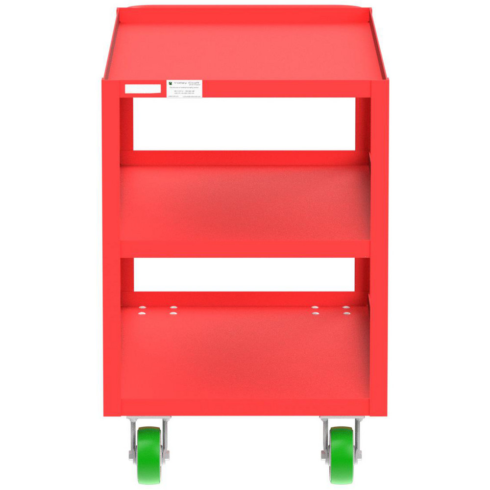 Valley Craft - Shelf Utility Cart: 53" Long, 24" Wide, Steel, 2000 lb ...