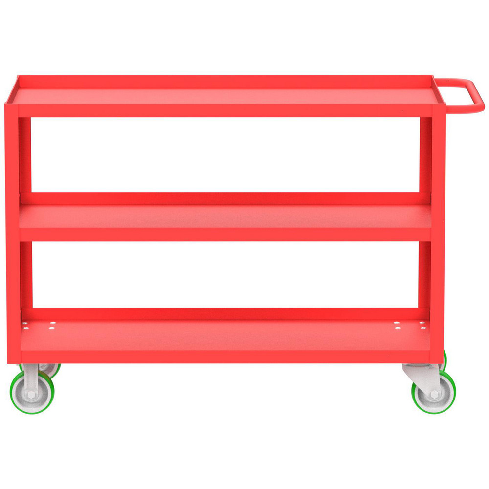 Valley Craft - Shelf Utility Cart: 53" Long, 24" Wide, Steel, 2000 lb ...