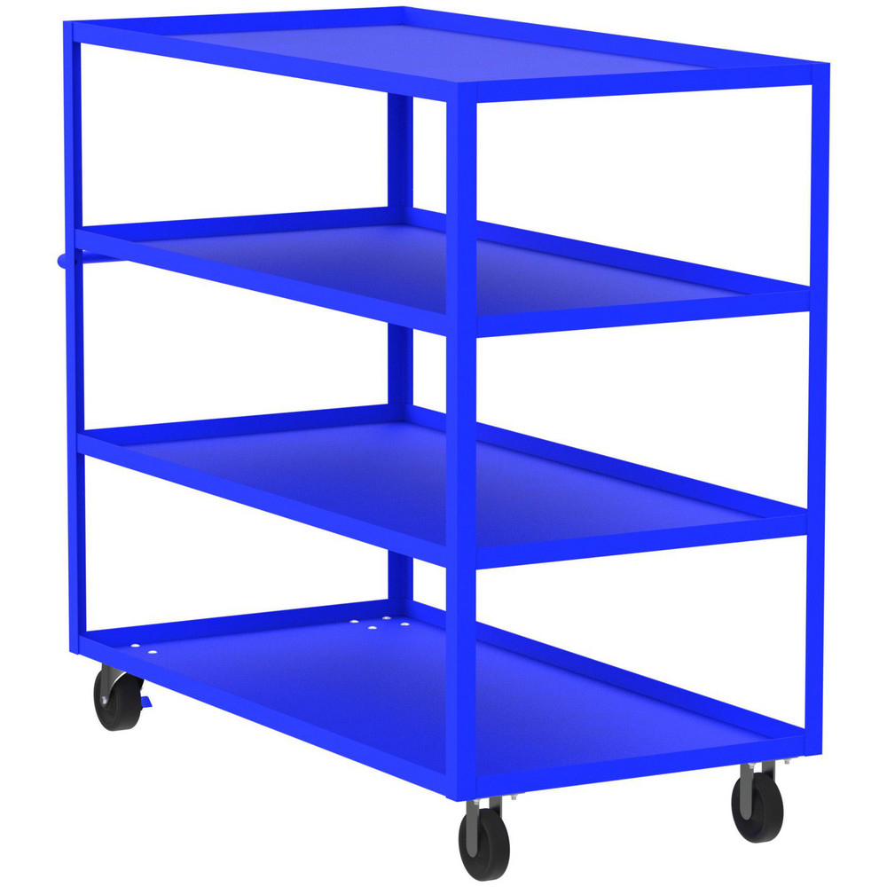 Valley Craft - Shelf Utility Cart: 65" Long, 30" Wide, Steel, 3600 lb ...