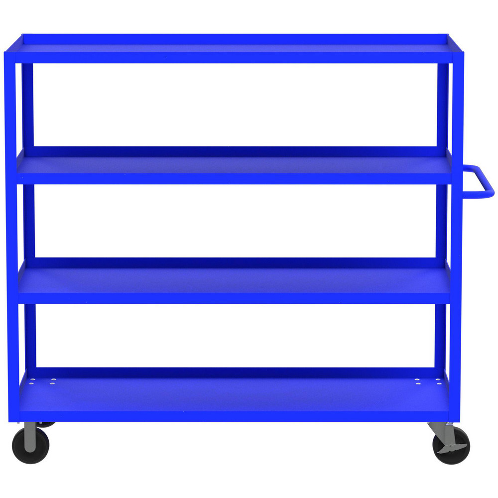 Valley Craft - Shelf Utility Cart: 65" Long, 30" Wide, Steel, 3600 lb ...