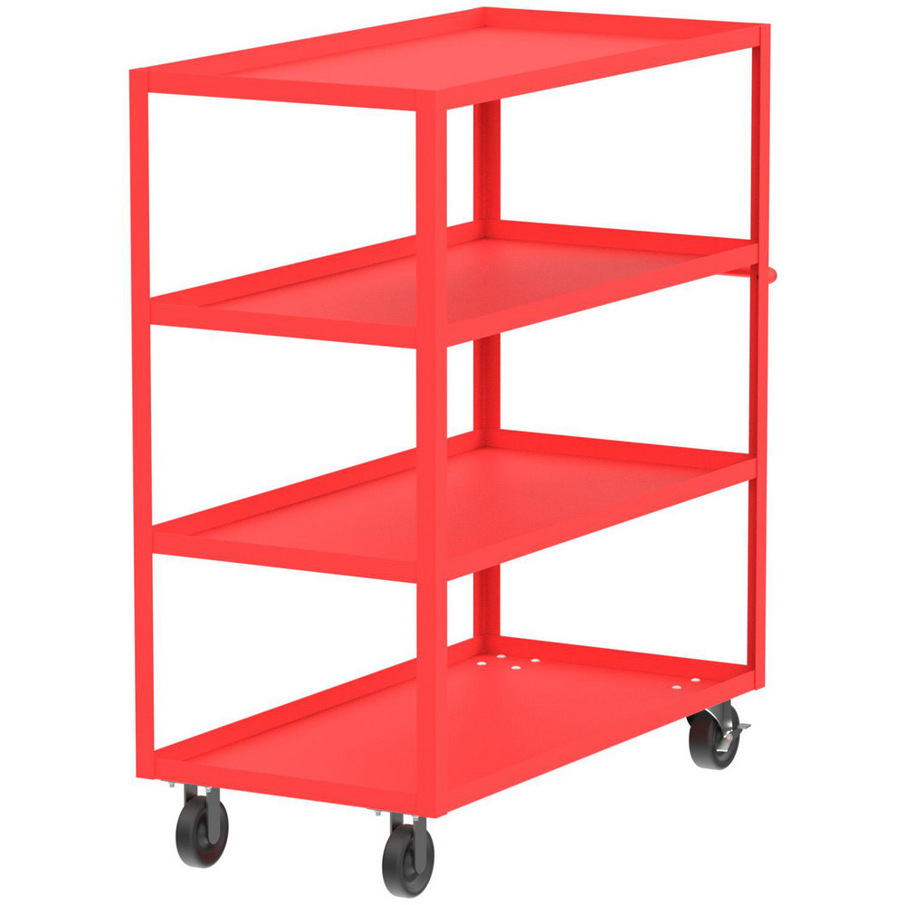 Valley Craft - Shelf Utility Cart: 53" Long, 24" Wide, Steel, 3600 lb ...