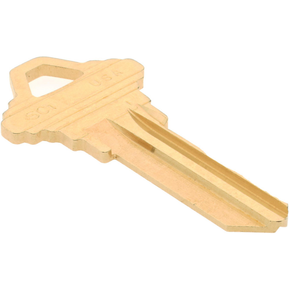 Made in USA - Schlage Brass Key Blank | MSC Direct