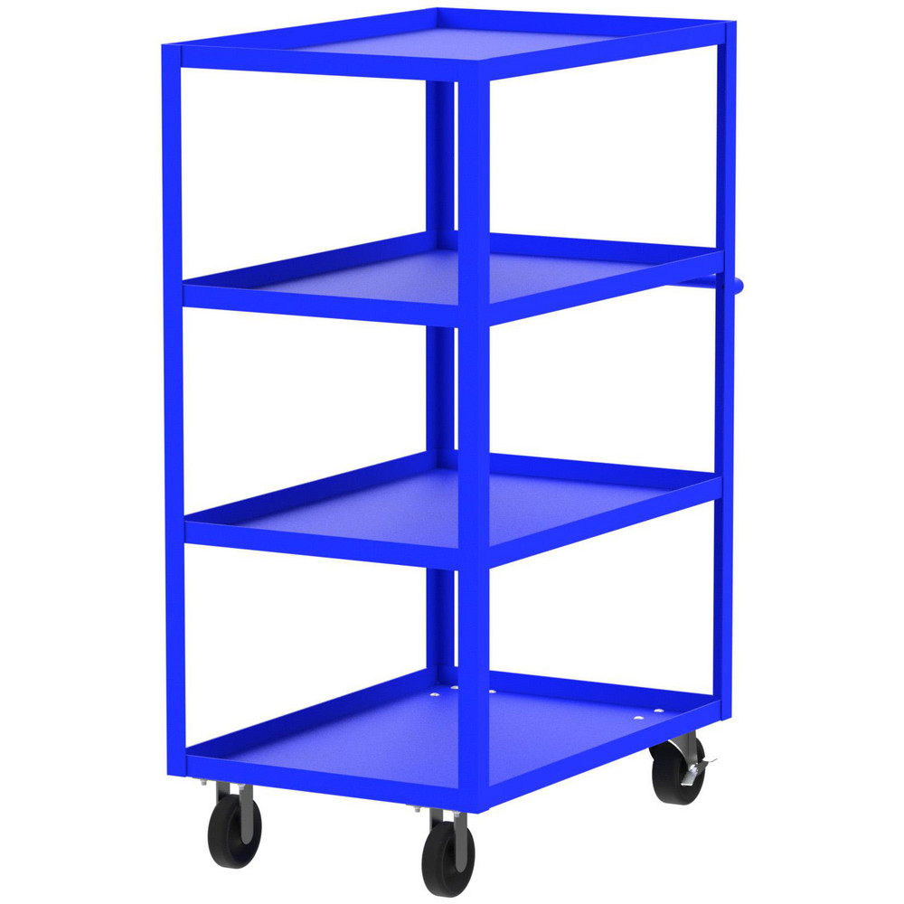 Valley Craft - Shelf Utility Cart: 41" Long, 24" Wide, Steel, 3600.000 ...
