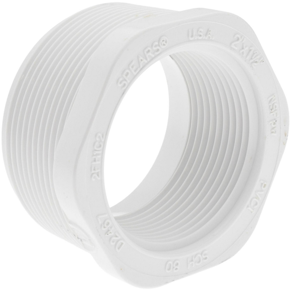 Value Collection - 2 x 1-1/2" PVC Plastic Pipe Bushing | MSC Direct