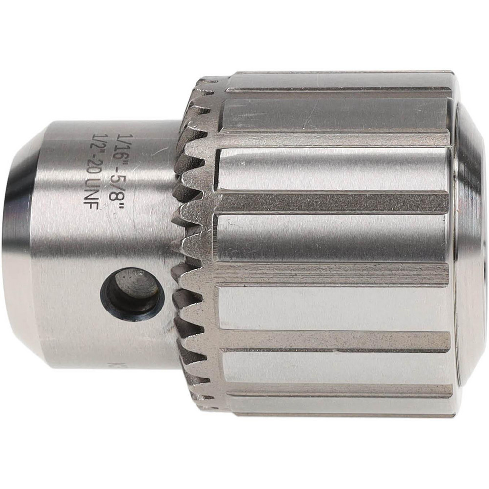 Accupro - Drill Chuck: 1/32 to 5/8" Capacity, Threaded Mount, 1/2-20 in ...