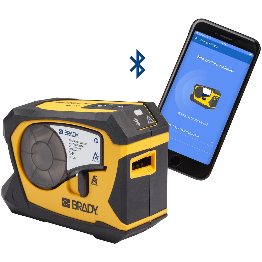 Brady - Electronic Label Makers: Printer Kit, Thermal Transfer, Single ...