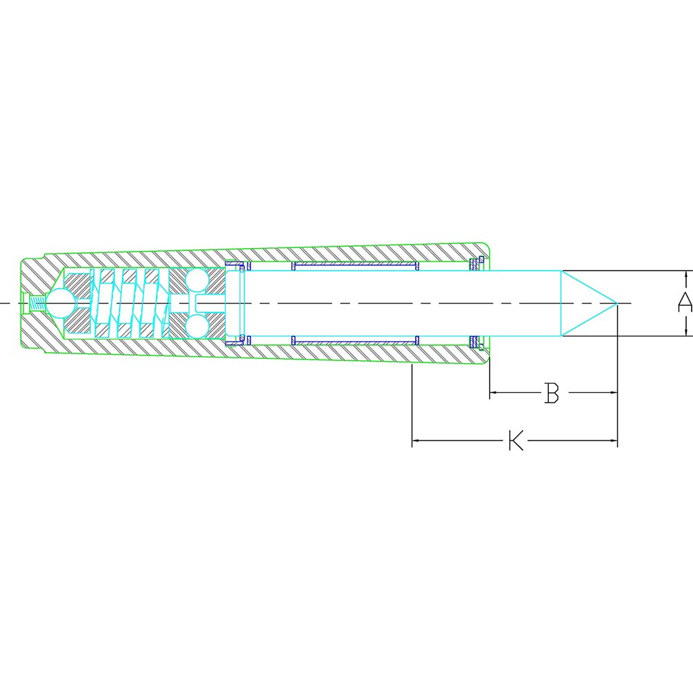 Riten - Live Center: Straight Shank | MSC Direct