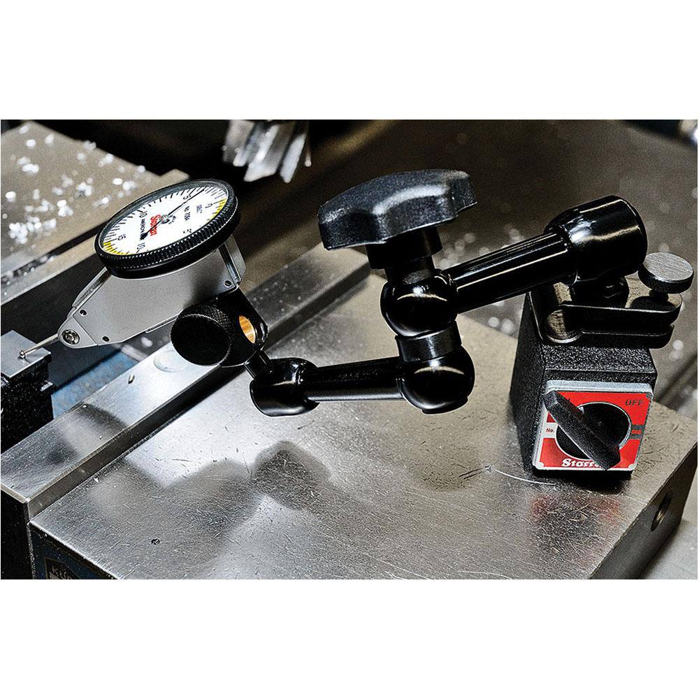 Starrett - Indicator Positioner & Holder: Fine Adjustment, Includes ...