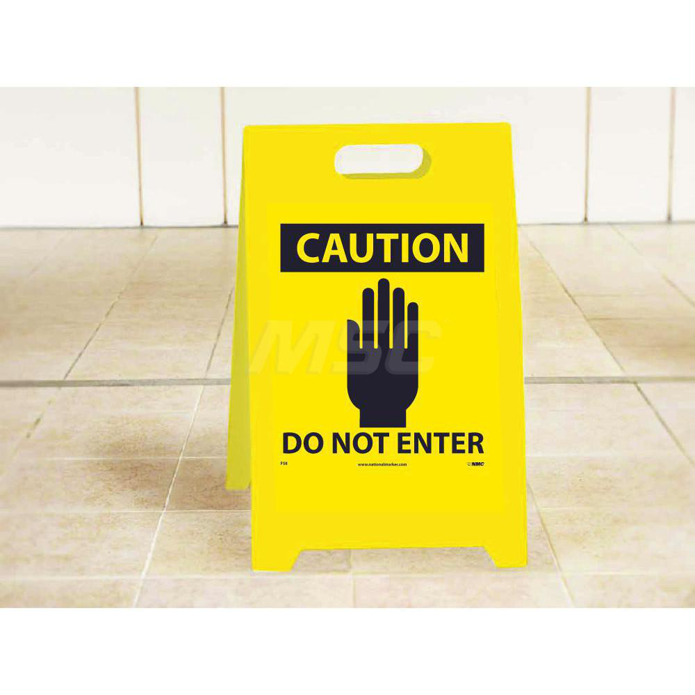AccuformNMC - Caution - Do Not Enter, Caution - Keep Out, 12" Wide x 20 ...