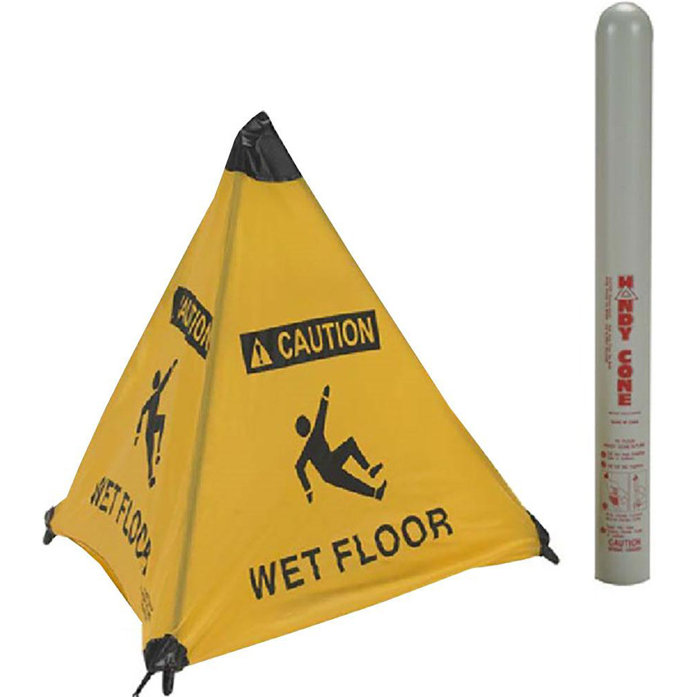 AccuformNMC - Caution - Wet Floor, 18" High, Plastic Floor Sign | MSC ...