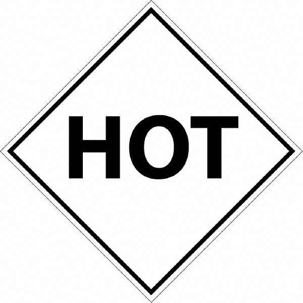 AccuformNMC - 10-3/4" Wide x 10-3/4" High, Rigid Plastic Placard | MSC ...