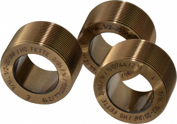 LMT - 7/16-20, 1/2-20 UNF, F2 Head Axial Thread Roll - 74755836 - MSC ...