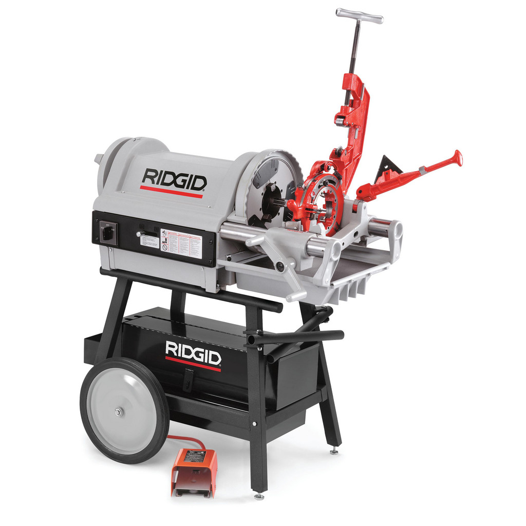 Ridgid - Pipe Threading Machines: Chuck Type: Hammer-Type with ...