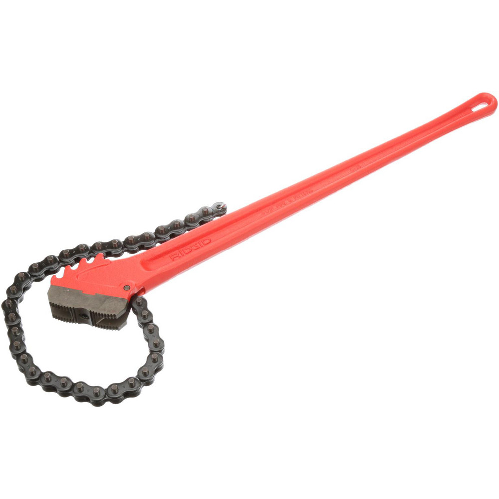 Ridgid - Chain & Strap Wrench: 4-1/2" Max Pipe, 29" Chain Length | MSC ...