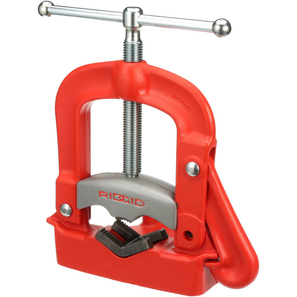 Ridgid - 1/8" to 6" Pipe Capacity, Bench Yoke Vise | MSC Direct
