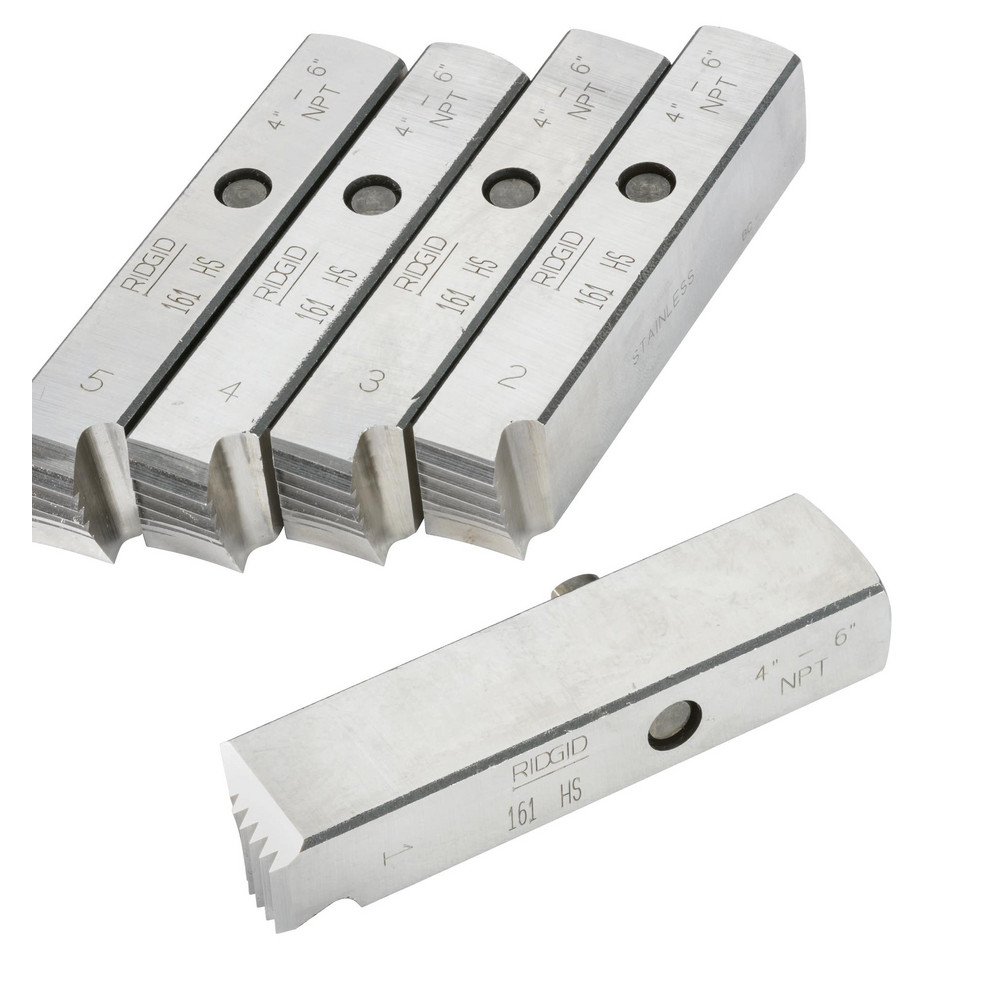 Ridgid - Pipe Threader Dies: Thread Size: 8; Thread Direction: Right ...
