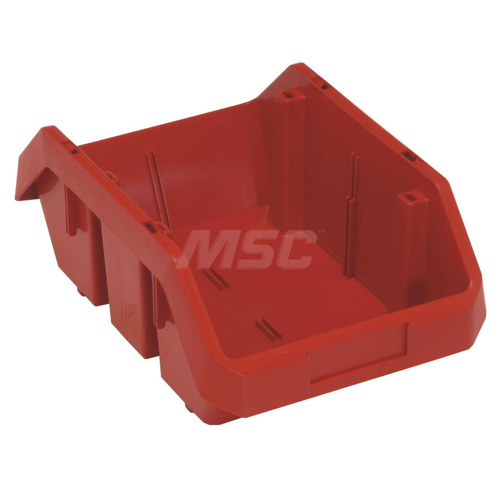 Quantum Storage - Plastic Stack & Nest Bin: Red | MSC Direct