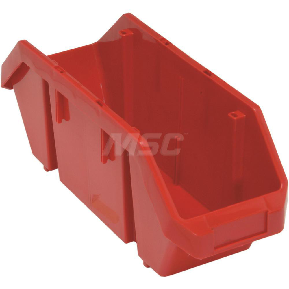Quantum Storage - Plastic Stack & Nest Bin: Red | MSC Direct