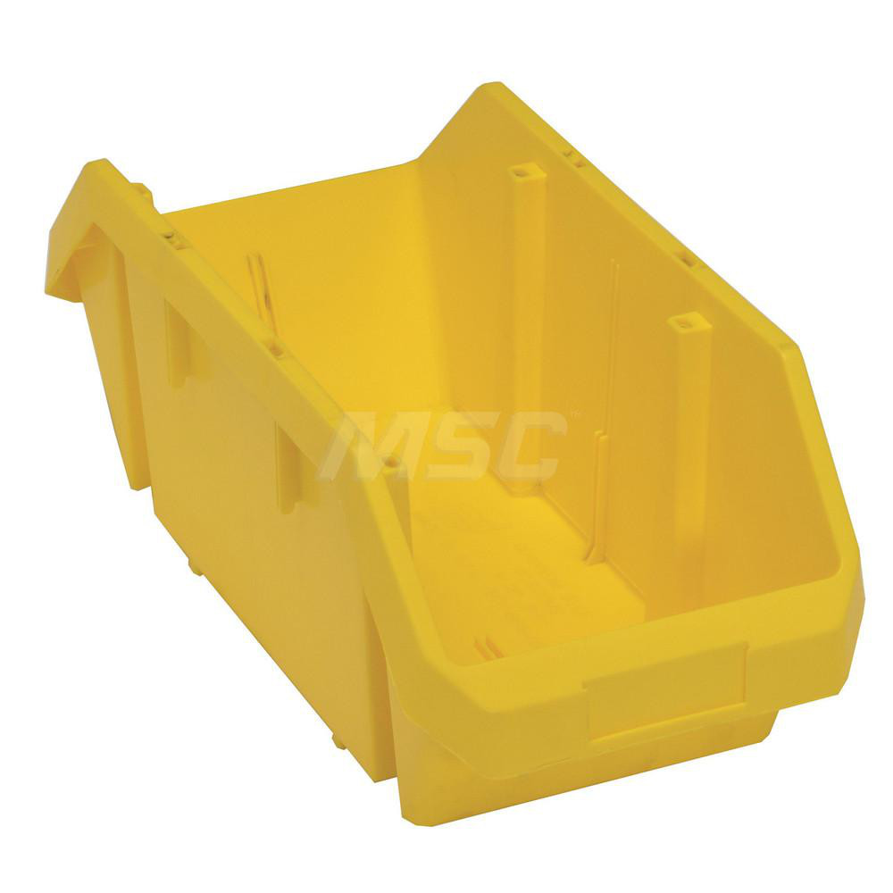 Quantum Storage - Plastic Stack & Nest Bin: Yellow | MSC Direct