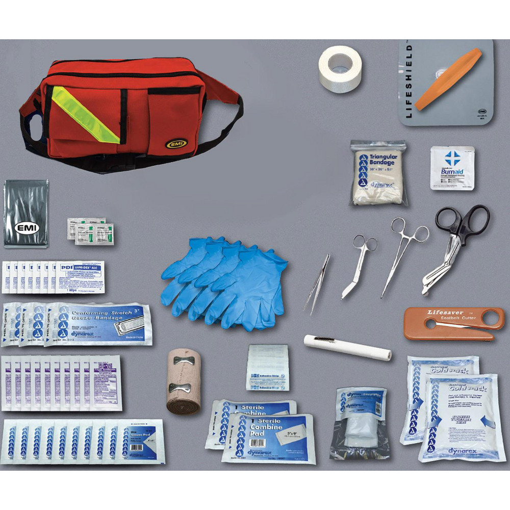 EMI - 80 Pc EMS Trauma First Aid Kit for 2: Portable | MSC Direct