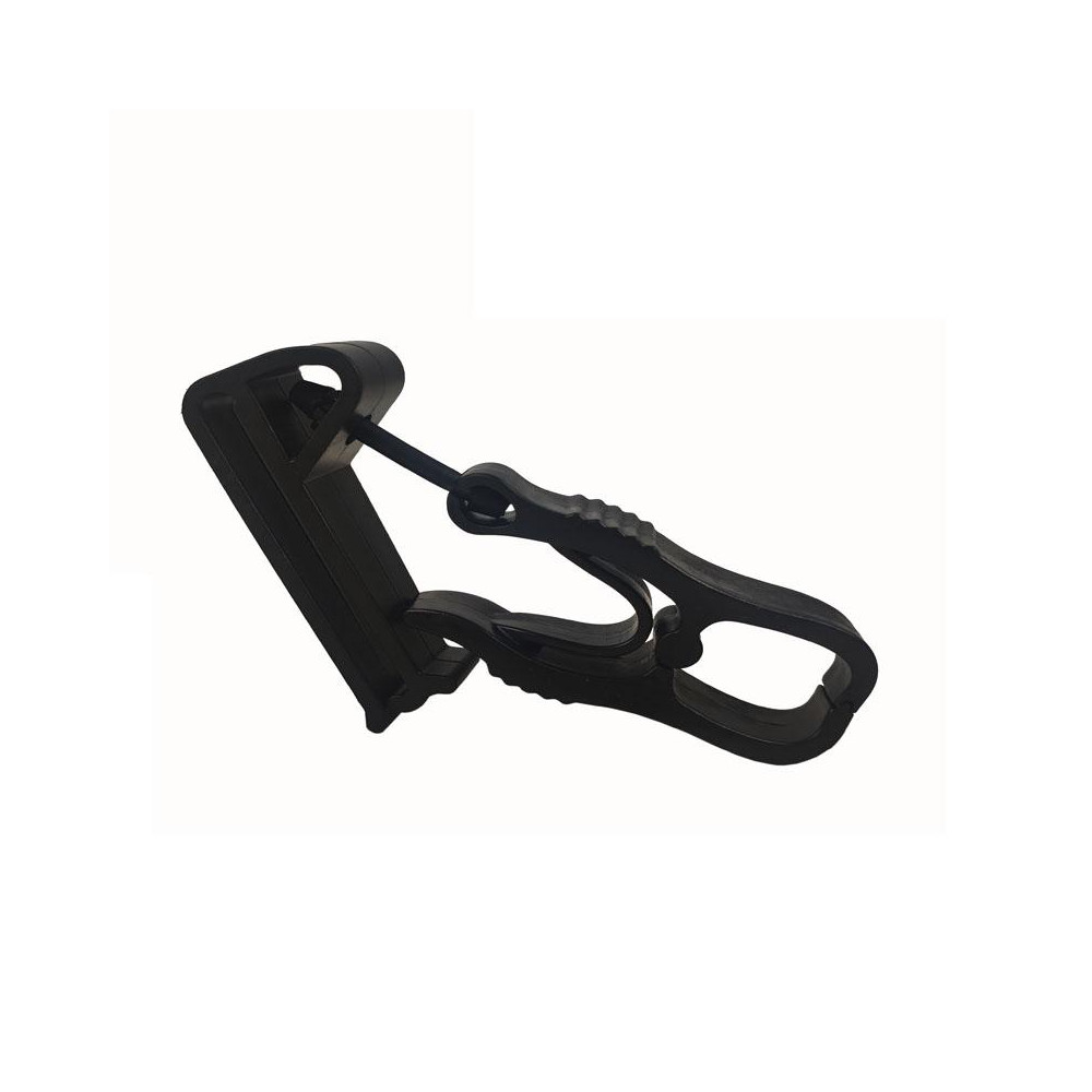 PRO-SAFE - Glove Clip With Belt Slot, Plastic, Lime, 1 Pair | MSC Direct