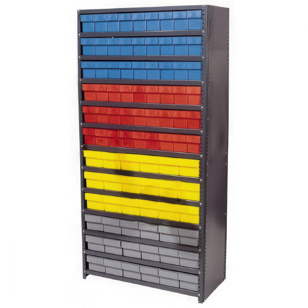 Quantum Storage - 72 Bin Closed Shelving System | MSC Direct