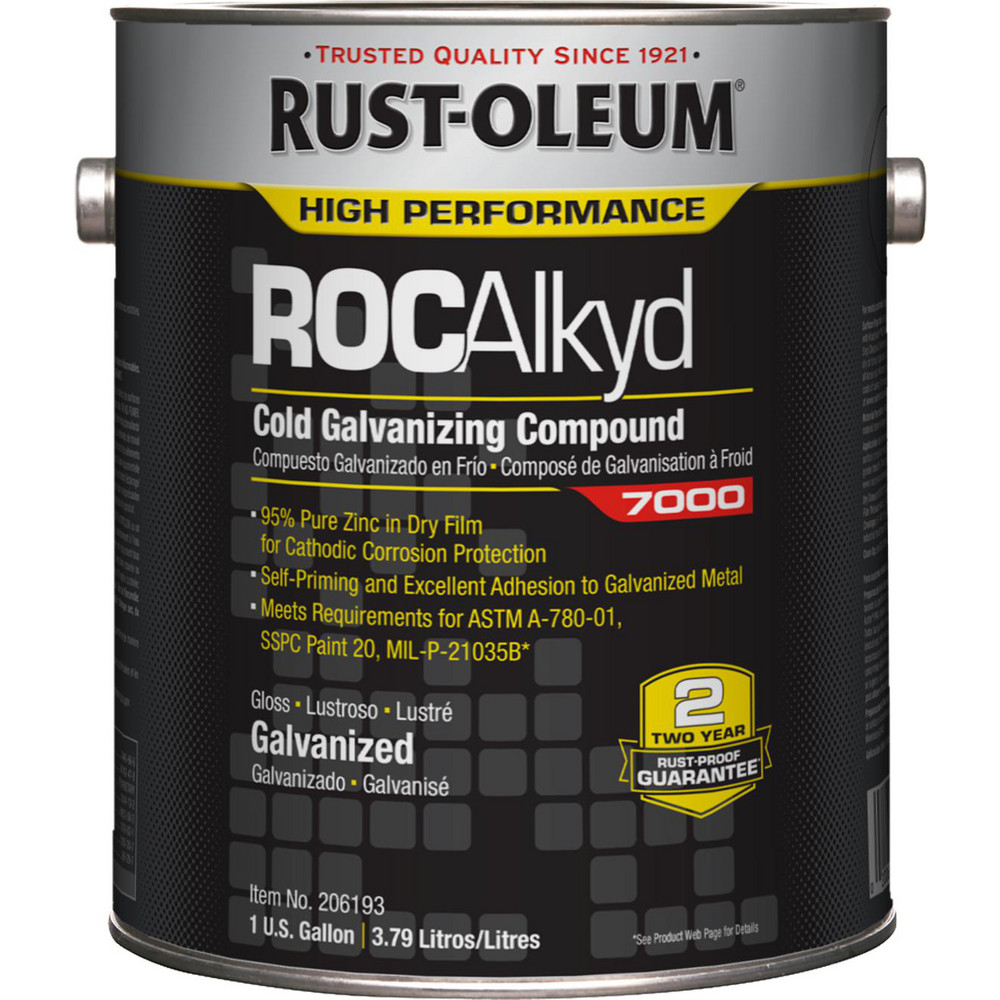 Rust-Oleum - Zinc Cold Galvanizing Compound: 1 gal Pail | MSC Direct