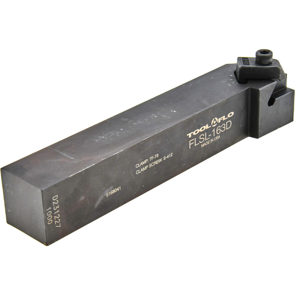 Tool-Flo - Indexable Threading Toolholder: External, Left Hand, 1 x 1 ...