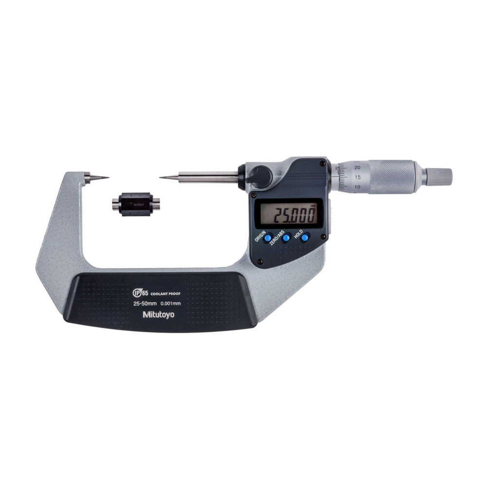 Mitutoyo - Point Micrometers: Minimum Measurement (Decimal Inch): 0 ...