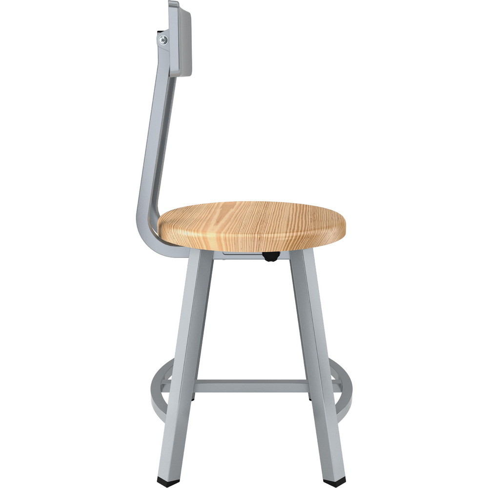 National Public Seating - Stationary Stools: Seat Depth: 14 in; Seat ...