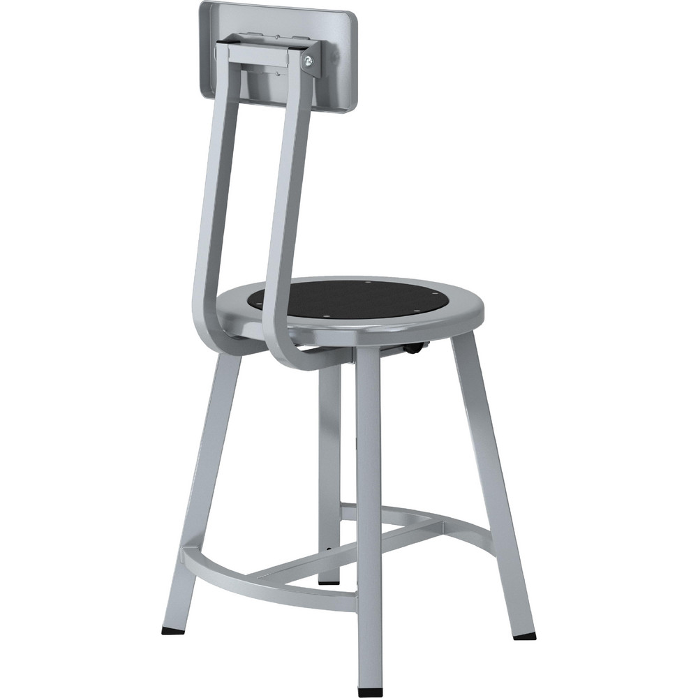 National Public Seating - Stationary Stools: Seat Depth: 14 in; Seat ...