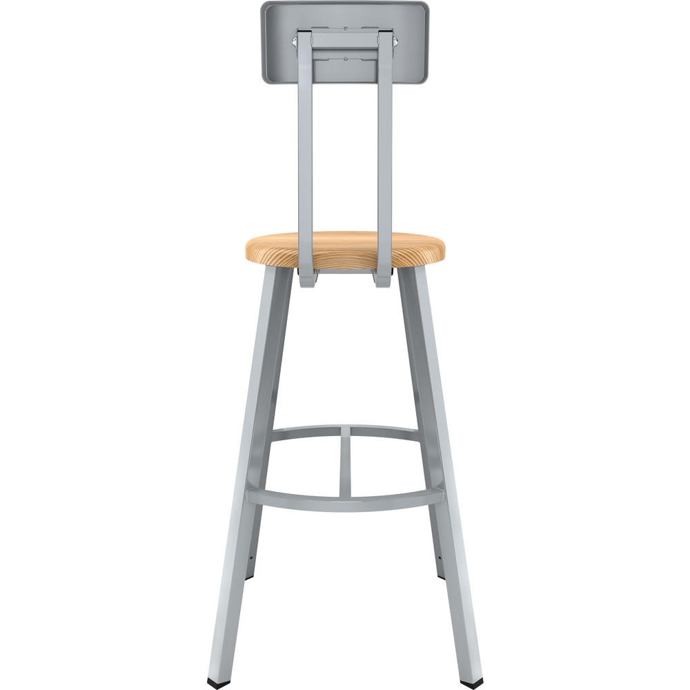 National Public Seating - Stationary Stools: Seat Depth: 14 in; Seat ...