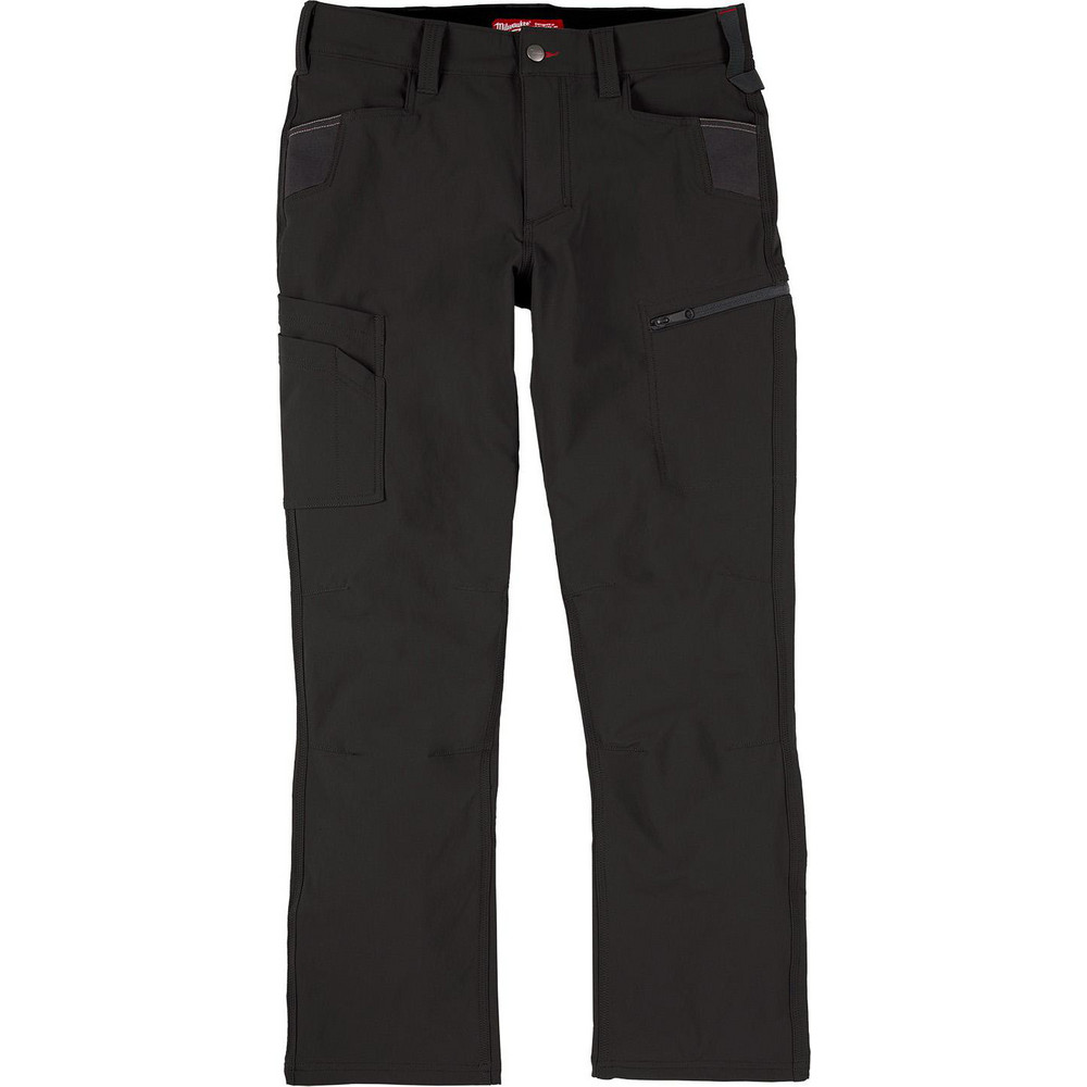 Milwaukee Tool - Washable Pants: Size 32X30, Black, Cotton, Polyester ...