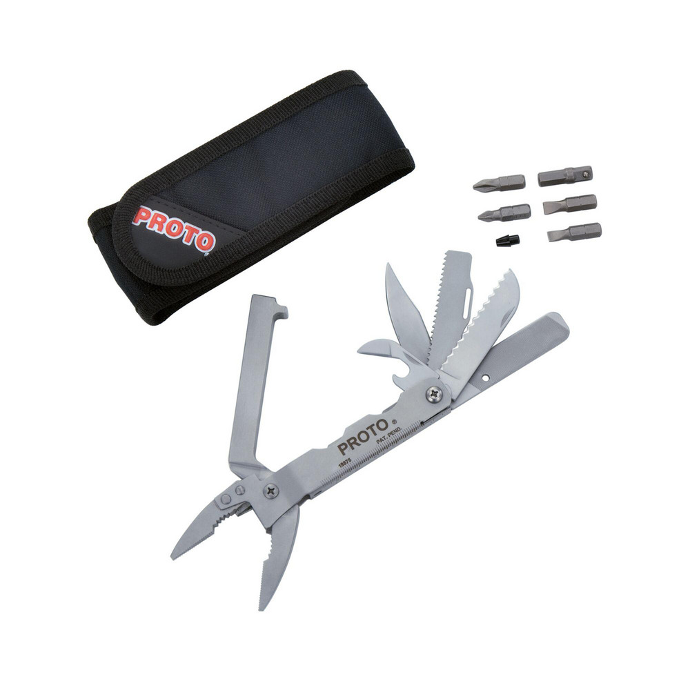 Proto - Multi-Tool: 15 Functions, Stainless Steel | MSC Direct