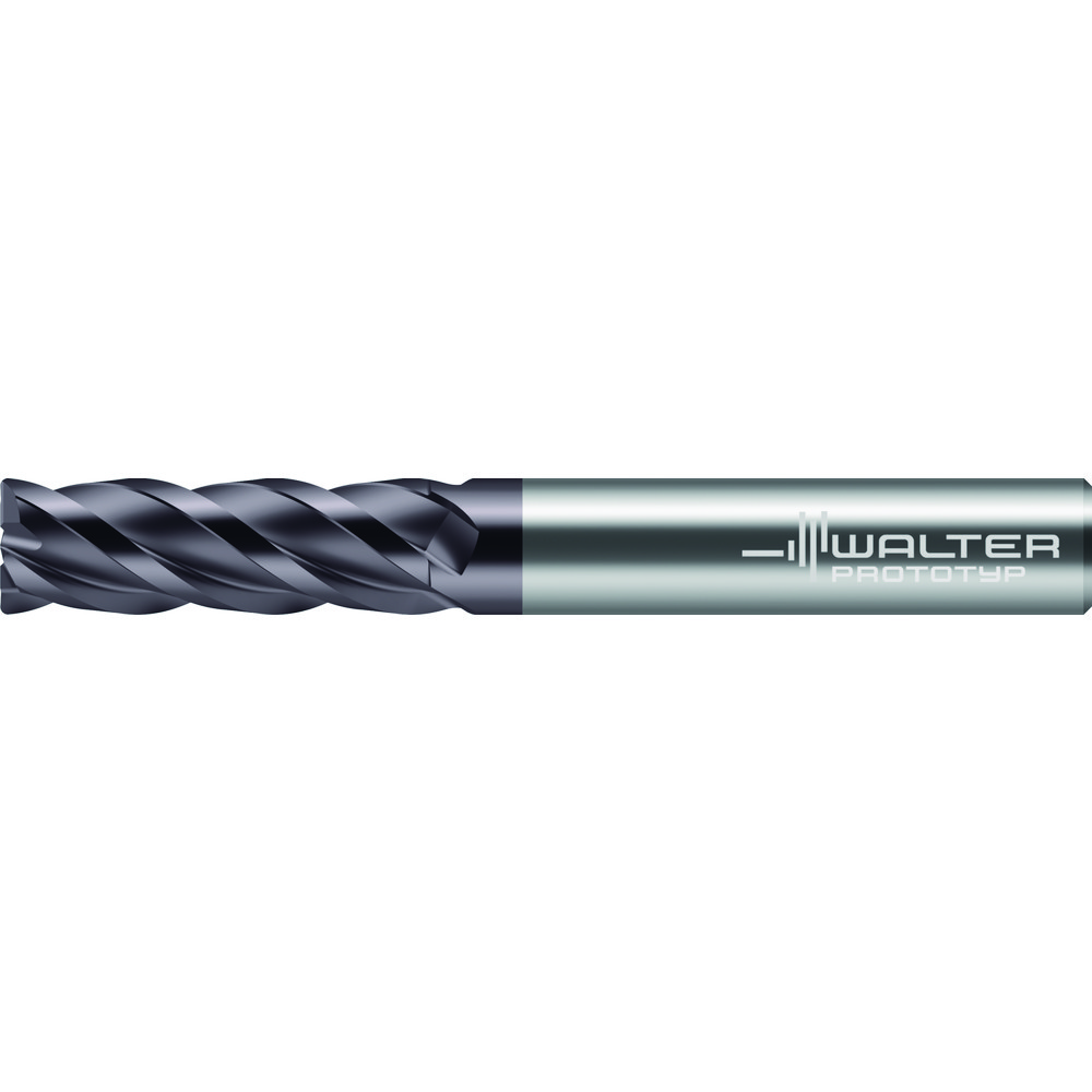 Walter-Prototyp - Corner Radius End Mill: 5/16" Dia, 1/2" LOC, 0.0300 ...