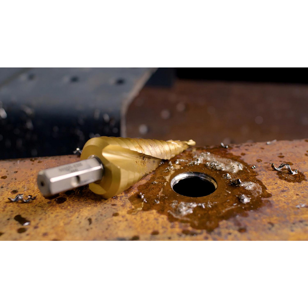 Holemaker Technology - Step Drill Bit: 6.00 mm Min, 40.00 mm Max, 11.00 ...