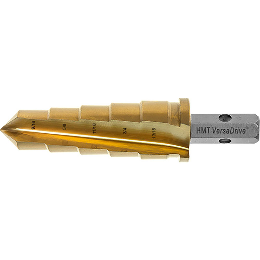 Holemaker Technology - Drill Bit Set: Step Drill Bit Set, 1 Pc, 90 deg ...