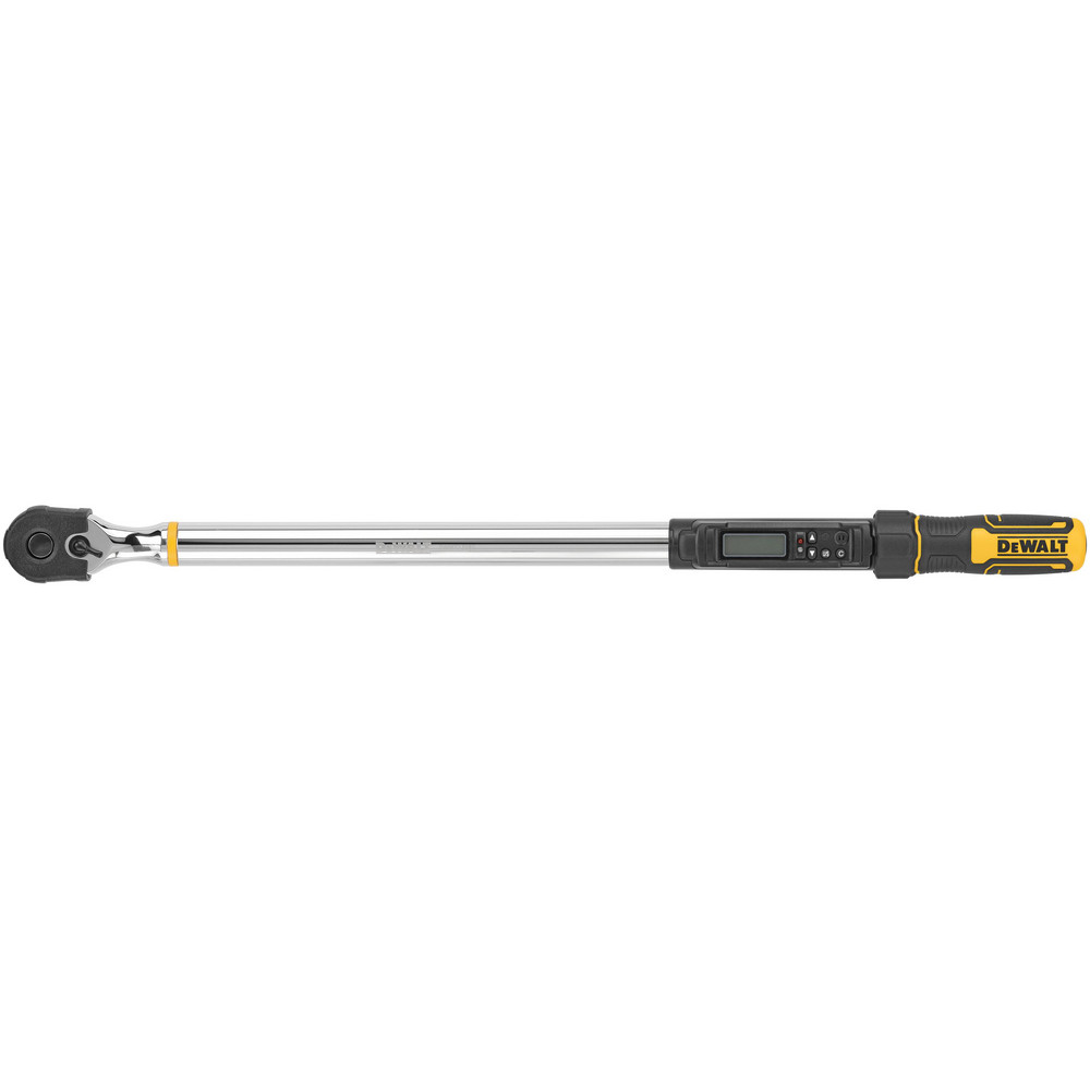 DeWALT - Digital Torque Wrench: 1/2" Drive, Square Drive, Foot Pound ...